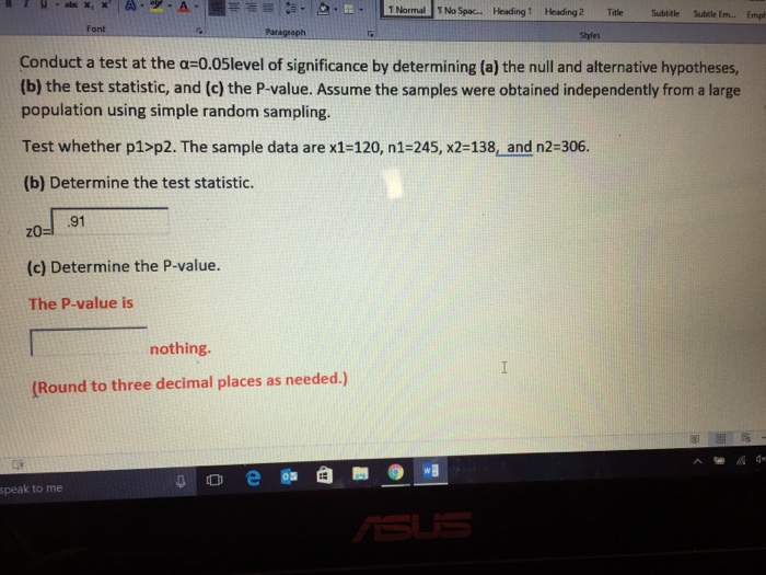 Solved Conduct a test at the alpha=0.05 level of | Chegg.com
