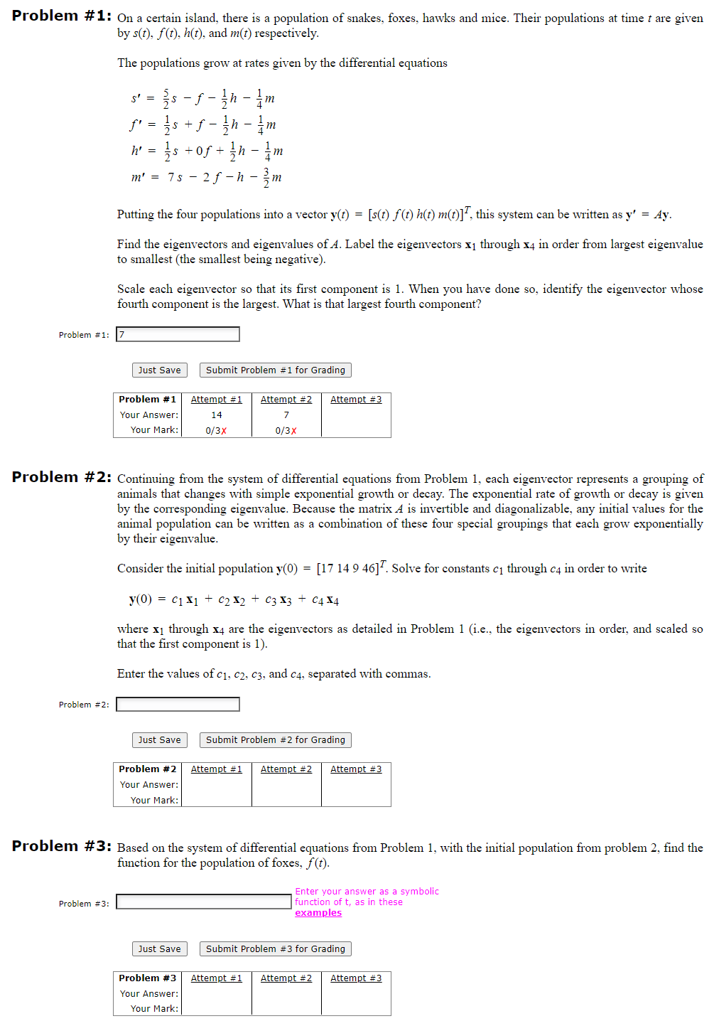Solved Problem #1: On a certain island, there is a | Chegg.com
