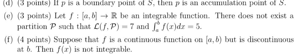 Solved If you answer is true, justify by definition, if it | Chegg.com