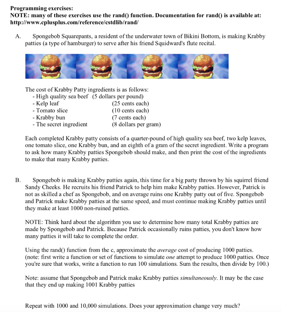 Solved The Language Is In C Programming Exercises NOTE 