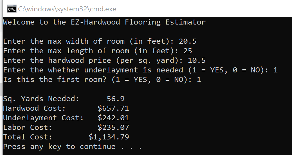 Solved Create an interactive Windows Console (Chapter 2) or | Chegg.com