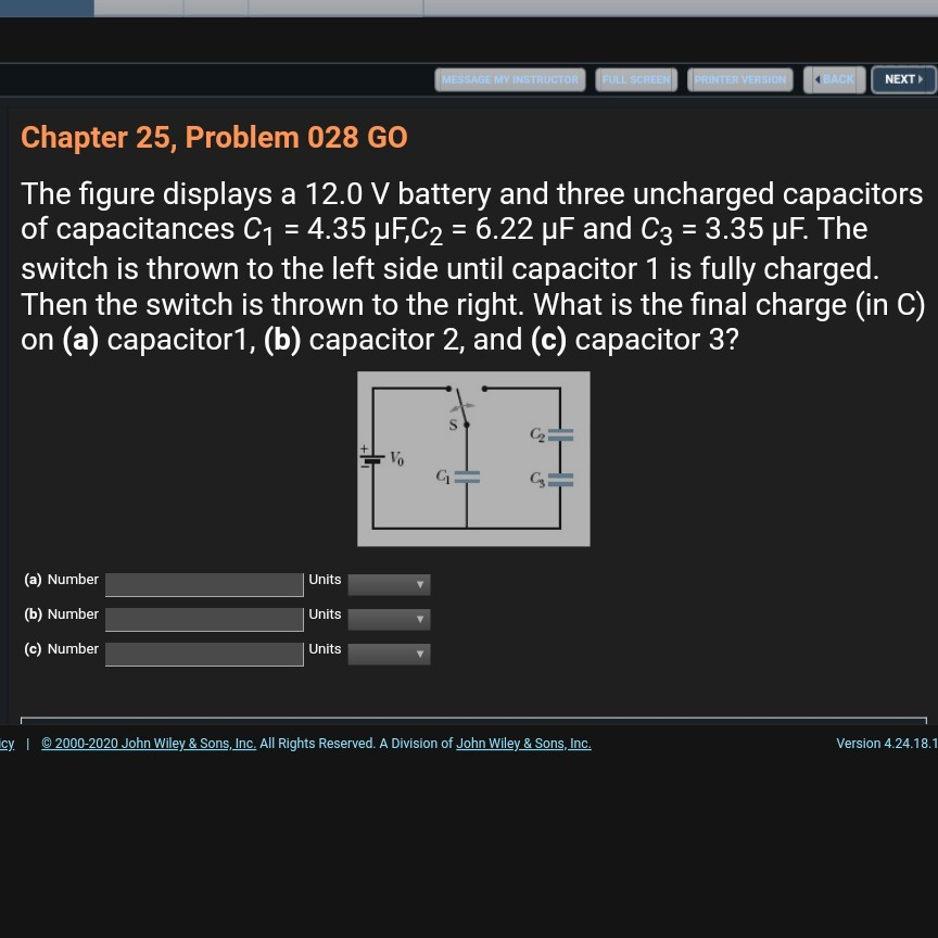 Solved MESSAGE MY INSTRUCTOR FULL SCREEN PRINTER VERSION | Chegg.com