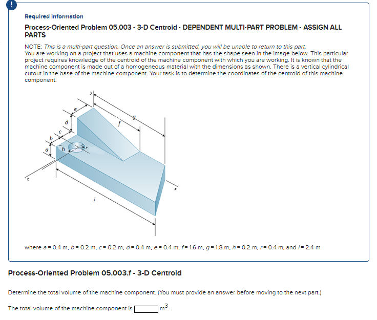 Solved Required Information Process-Oriented Problem 05.003 | Chegg.com