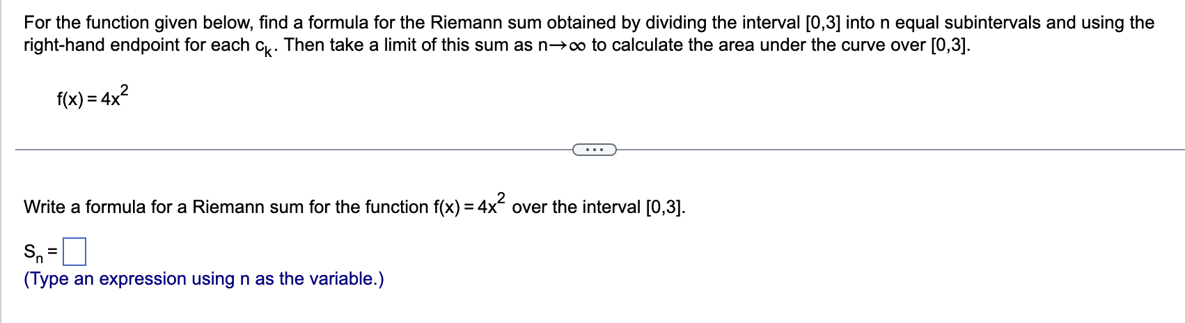 Solved For the function given below, find a formula for the | Chegg.com