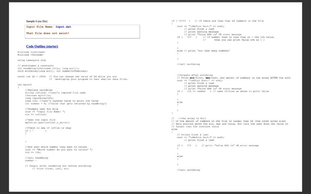 To get started, create a new project and copy-paste | Chegg.com