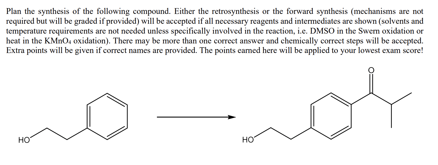Solved Plan the synthesis of the following compound. Either | Chegg.com Solved Plan the synthesis of the following compound. Either | Chegg.com