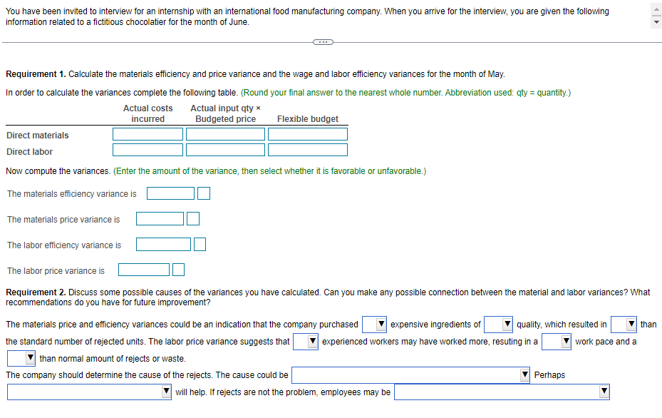 Solved You have been invited to interview for an internship | Chegg.com