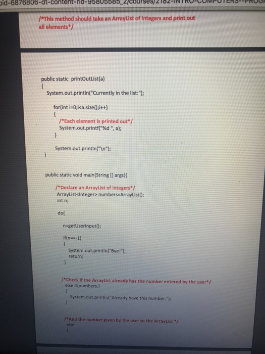 Solved Homework 6 Problem 1-Fix code Submit a working | Chegg.com