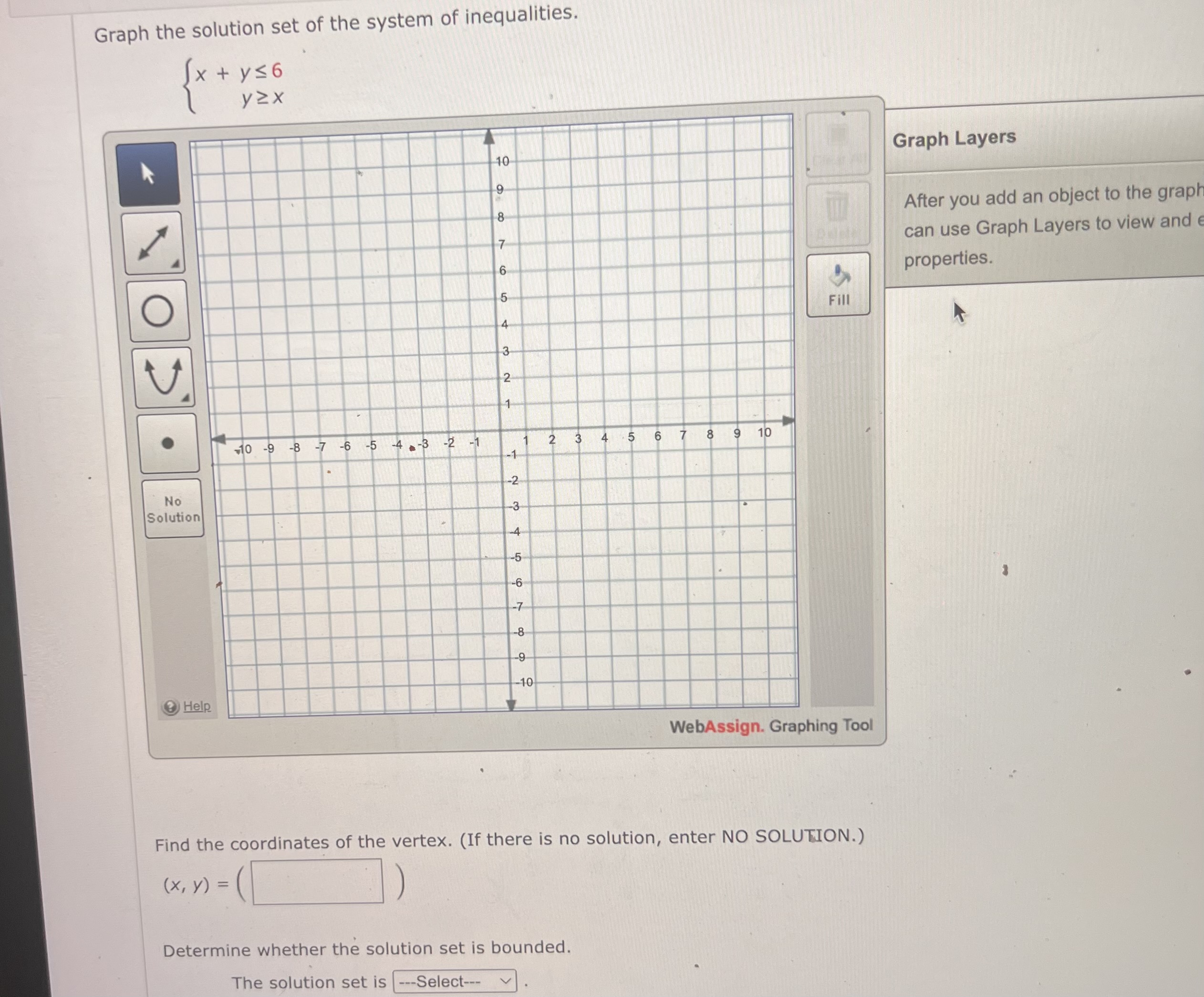 Solved Graph the solution set of the system of inequalities. | Chegg.com