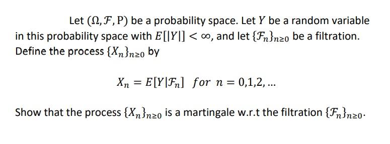 Chapter "Information, Sigma-Algebra, Conditional | Chegg.com
