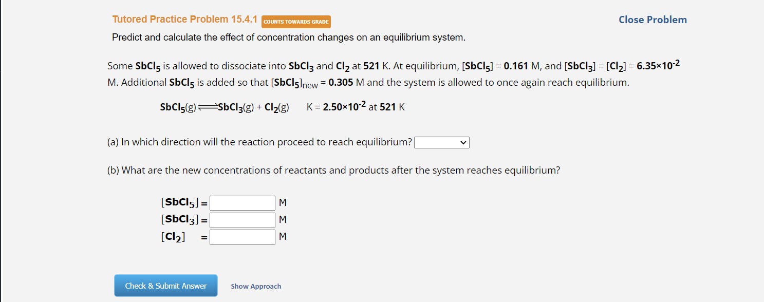 Solved Tutored Practice Problem 15 4 1 Close Problem Predict