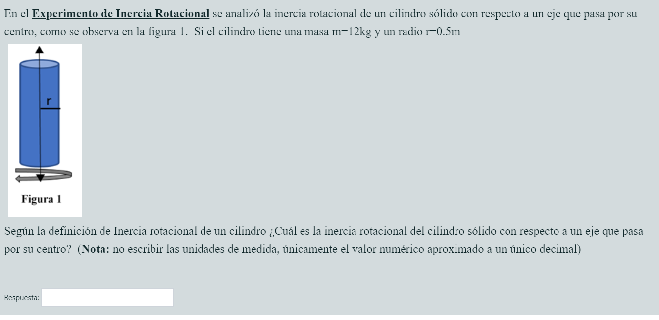 Solved In the Rotational Inertia Experiment, the rotational | Chegg.com