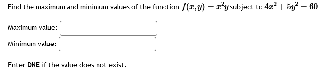Solved Find the maximum and minimum values of the function | Chegg.com