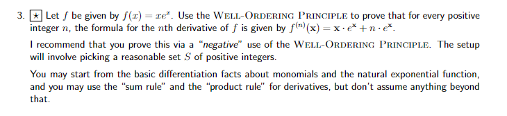 Solved 3. ⋆ Let f be given by f(x)=xex. Use the | Chegg.com