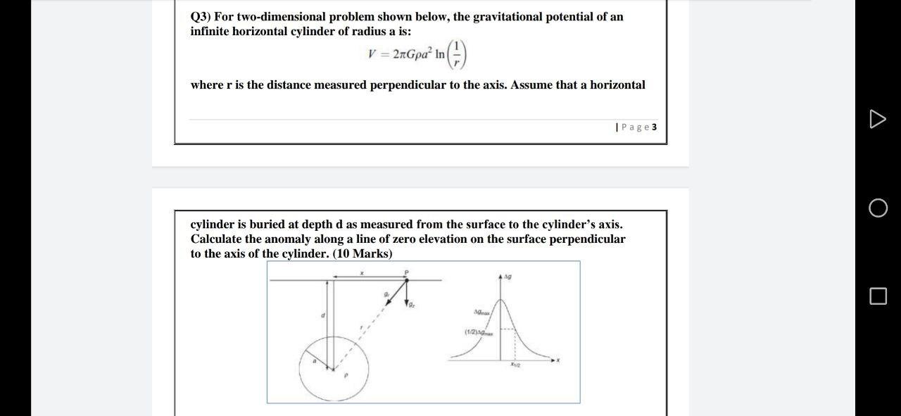 Solved Q3) For two-dimensional problem shown below, the | Chegg.com