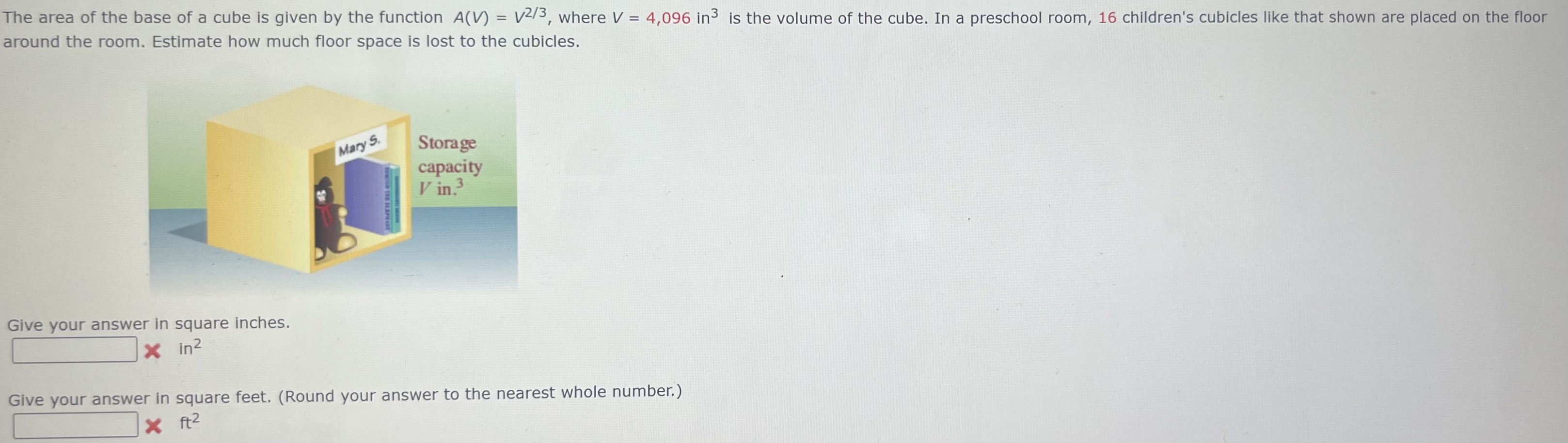 around the room. Estimate how much floor space is | Chegg.com