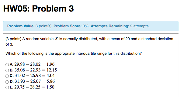 Solved HW05: Problem 3 Problem Value: 3 point(s). Problem | Chegg.com