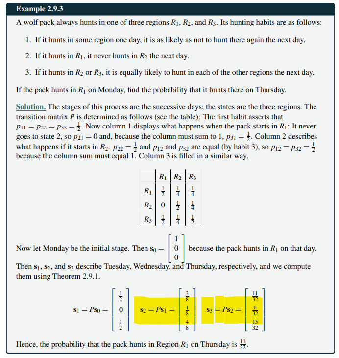 Solved This problem involves Markov Chains from Linear | Chegg.com