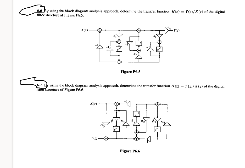 Solved 6 By using the block diagram analysis approach, | Chegg.com