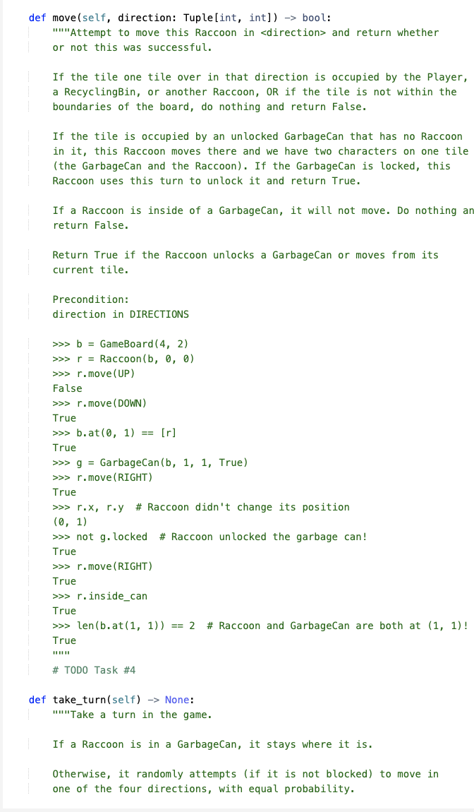 Solved from _future__ import annotations from random import | Chegg.com