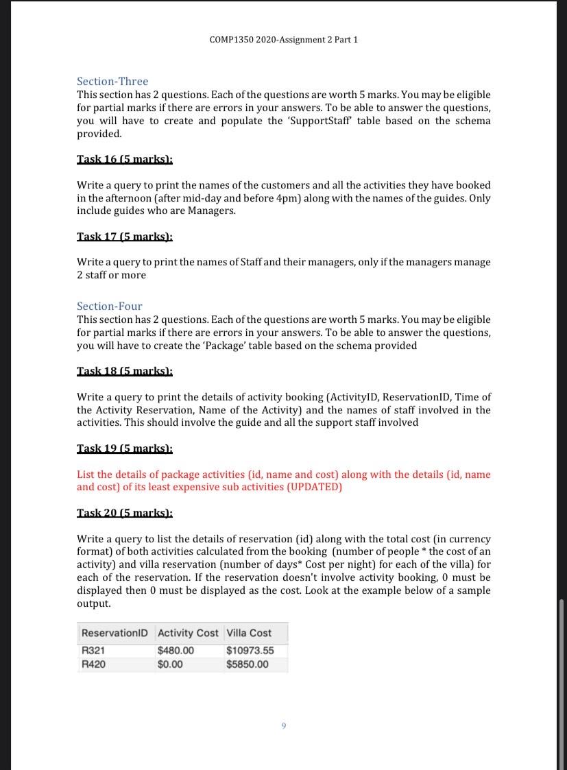 Solved **URGENT** I have done till task 16 and I am stuck on | Chegg.com
