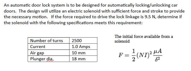 Solved u = magnetic permiability of air = 4pi * 10^-7 H/m | Chegg.com