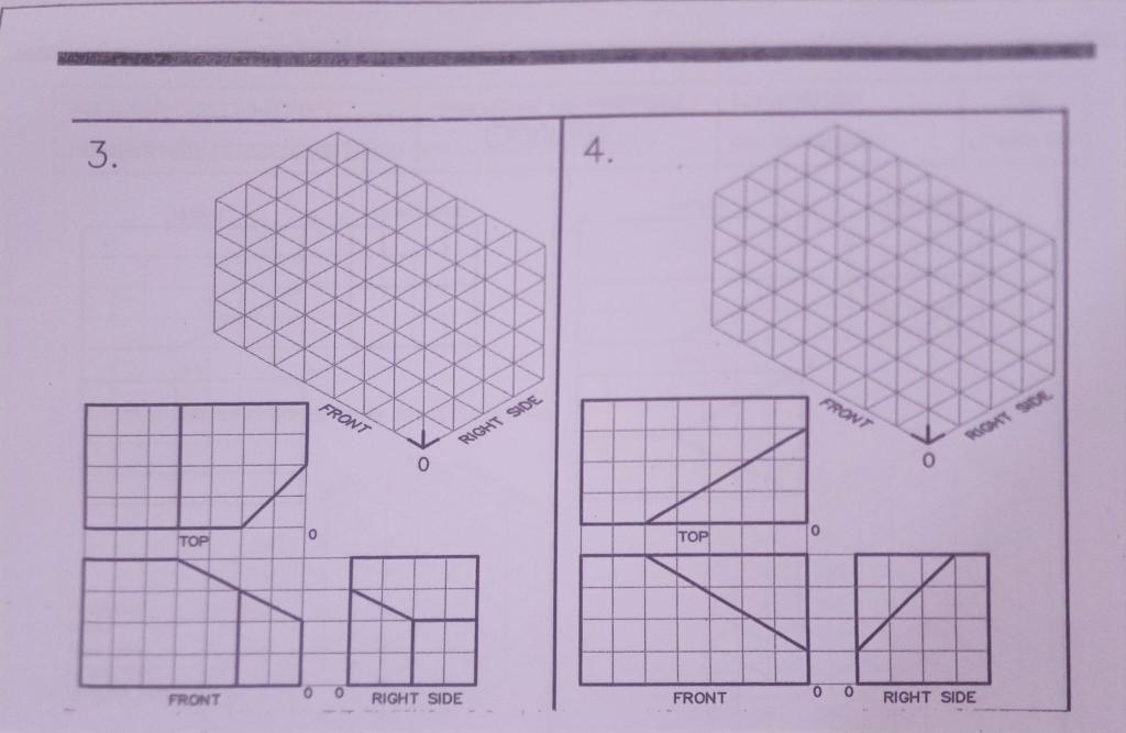 Solved SKETCH THE ISOMETRIC VIEWS FOR EACH PROBLEM. YOU MAY | Chegg.com