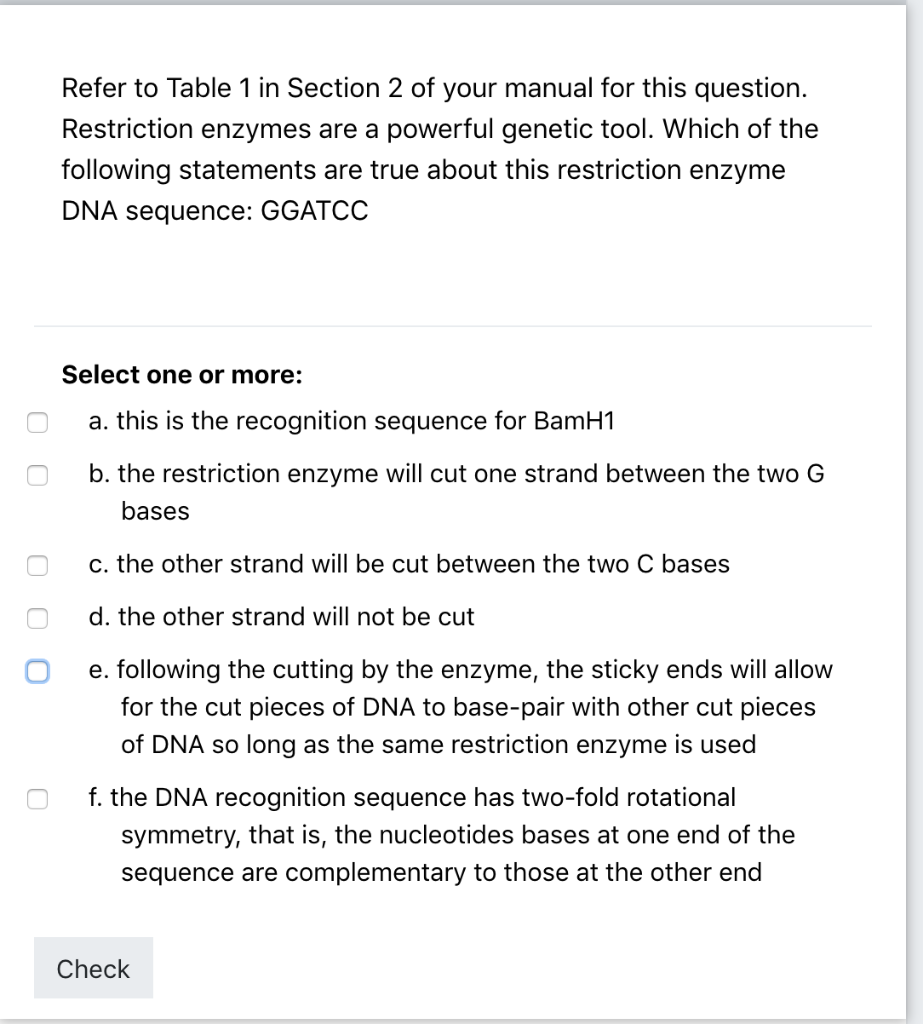 Solved Refer to Table 1 in Section 2 of your manual for this | Chegg.com