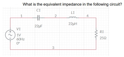 Solved What is the equivalent impedance in the following | Chegg.com