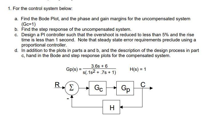Solved Can you solve this using bode plot, from frequency | Chegg.com