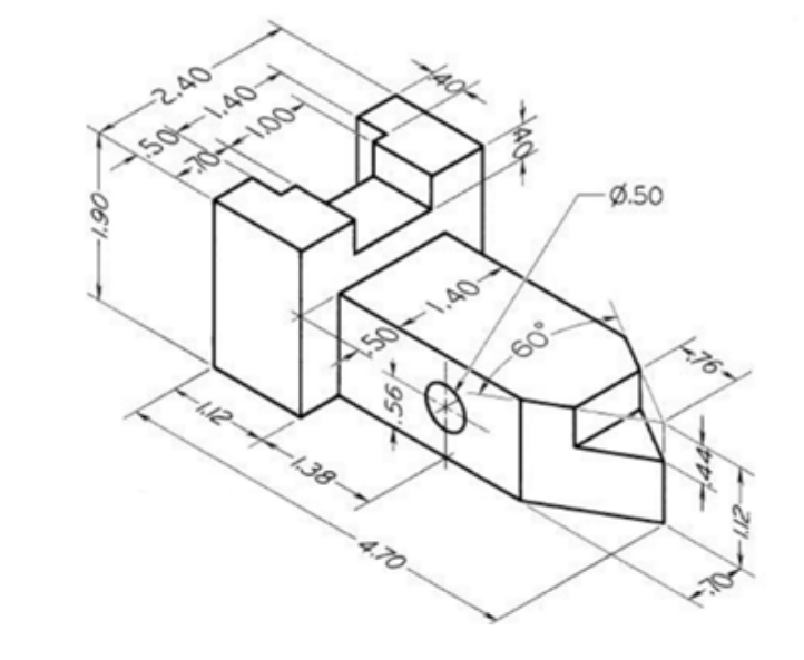 Solved Using Fusion 360, model following objects and find | Chegg.com