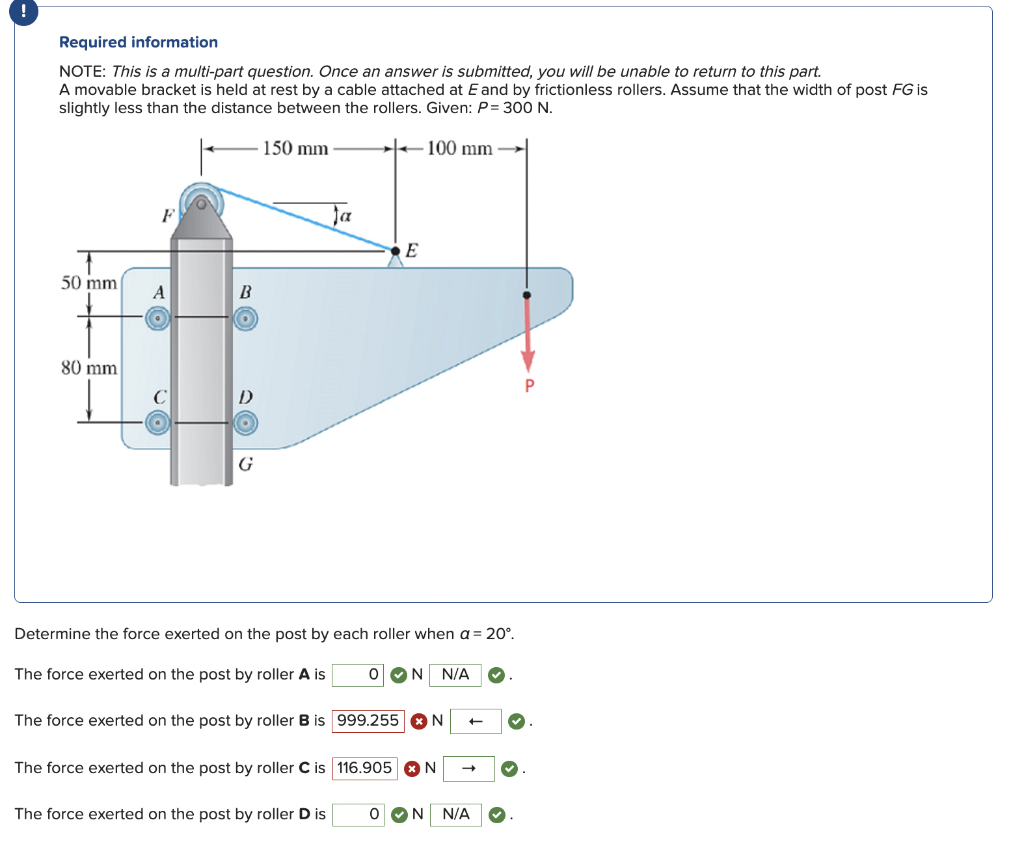 Solved Required information NOTE: This is a multi-part | Chegg.com