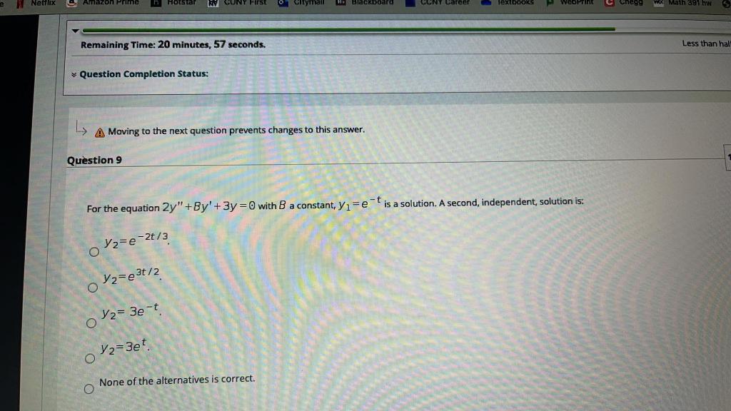 Solved Netflix e Amazon Prime CONY First Citymall Blackboard | Chegg.com