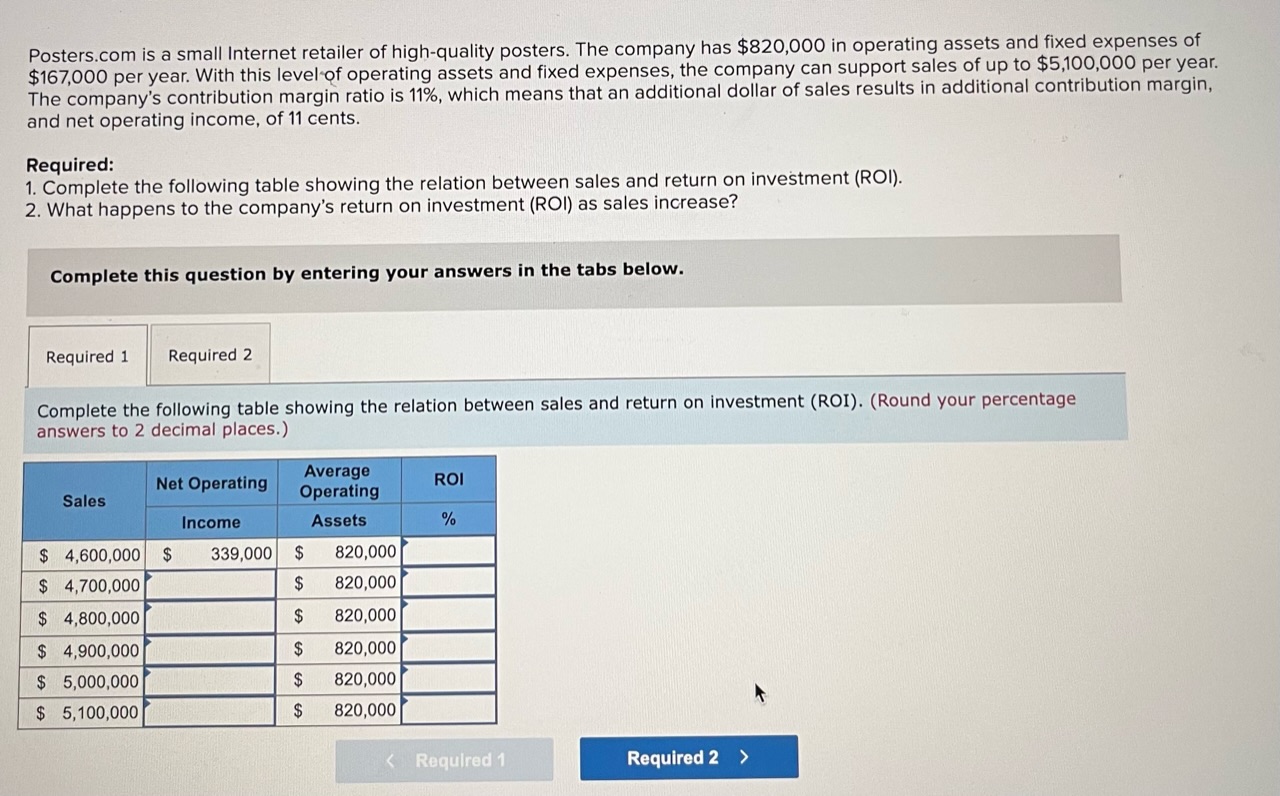 Solved Posters.com is a small Internet retailer of | Chegg.com