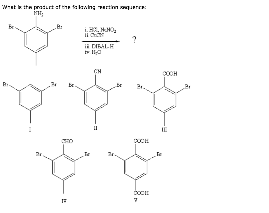 Solved What is the product of the following reaction | Chegg.com