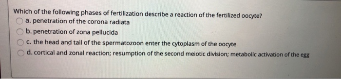 Solved The maternal lacunar network is essentially the | Chegg.com