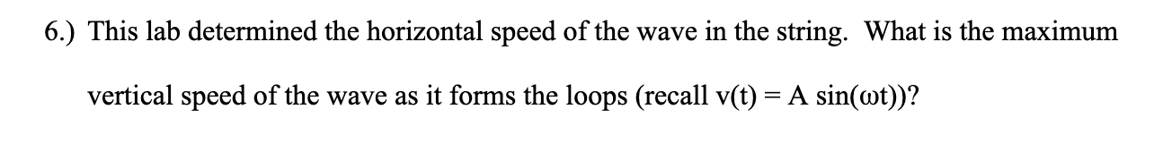 Solved How do I determine the Amplitude in order to use this | Chegg.com