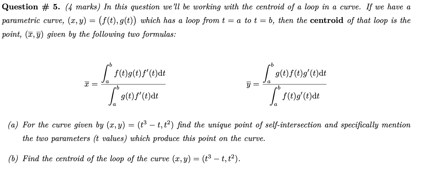 Solved Question \# 5. (4 marks) In this question we'll be | Chegg.com