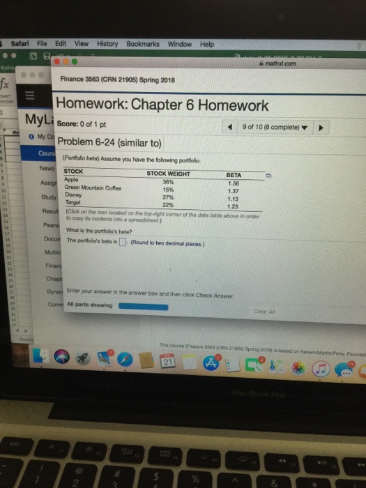 Solved Safari File Edit View History Bookmarks Window Help | Chegg.com