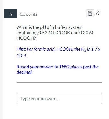 Solved Hint: For formic acid, HCOOH, the K2 is 1.7x 10-4. | Chegg.com