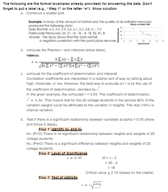 Solved [Part 1] Instructions: Kindly answer the needed | Chegg.com