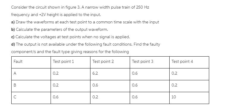 Consider the circuit shown in figure 3. A narrow | Chegg.com