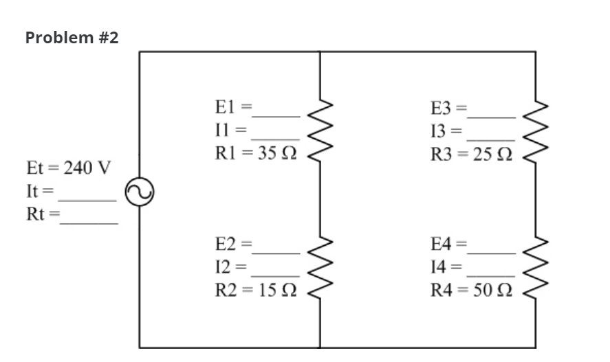 Solved What is the value for E3 ﻿in problem #2? | Chegg.com