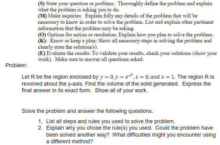Solved (S) ﻿State your question or problem: Thoroughly | Chegg.com