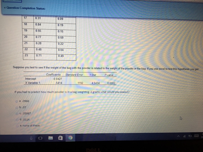 Solved Question Completion Status Consider the following | Chegg.com
