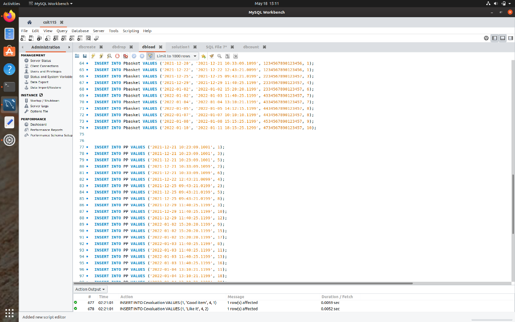 Solved I NEED HELP WITH QUESTION 5 BELOW ARE THE TABLE AND | Chegg.com