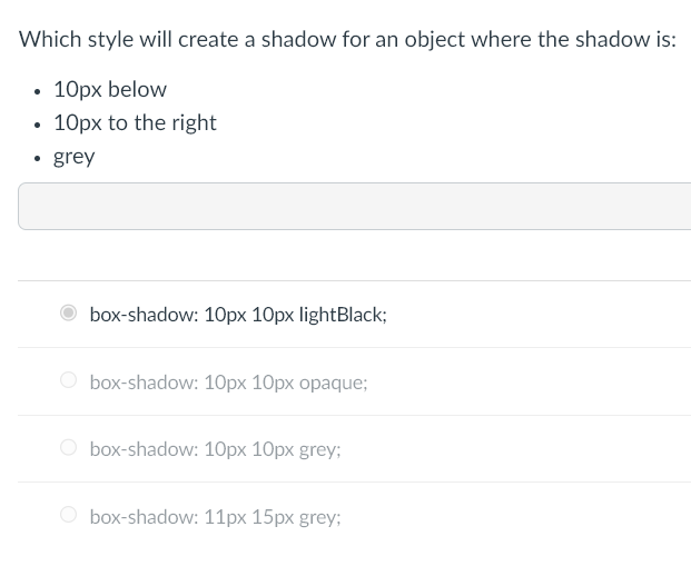 Solved Create a CSS class named "myClass" that styles the | Chegg.com