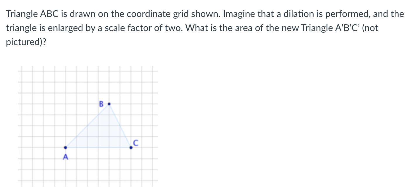 Solved Triangle \\( A B C \\) is drawn on the coordinate | Chegg.com