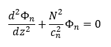 Solved dz2d2Φn+cn2N2Φn=0Φ(z,0)=δ(z−h)Φn(0)=Φn(−H)=0 | Chegg.com
