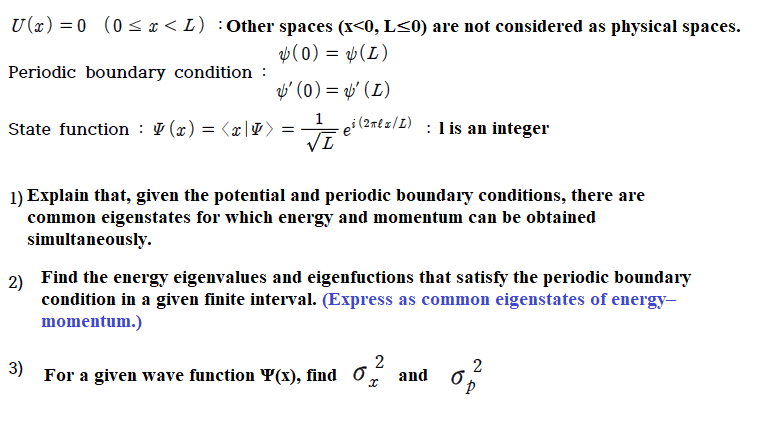 Solved 2. Look at the Potential and Wave function Ψ(x) given | Chegg.com